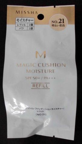 ミシャ　クッションファンデ　モイスチャー　レフィル２１×12パック