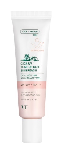 ＶＴ　ＣＩＣＡ　ＵＶトーンアップベース　スキンピーチ　３０ｍｌ×5パック