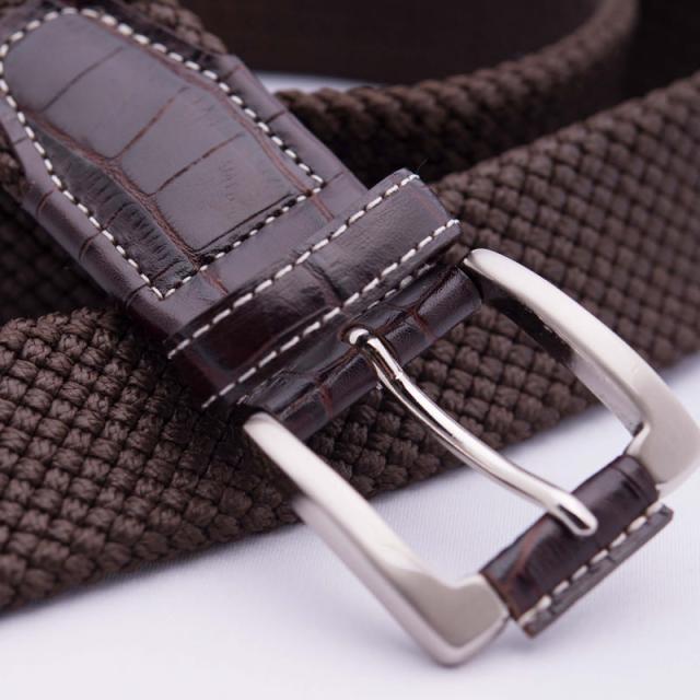 ベルト メンズ 本革 カジュアル ビジネス 紳士 組紐ベルト お土産 組み紐 高級 上品 男性 プレゼント 株式会社紐屋 石川県 送料無料