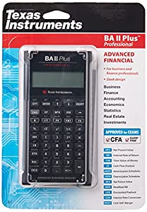 Texas Instruments BA II Plus Professional Financial Calculator [並行輸入品](中古品)