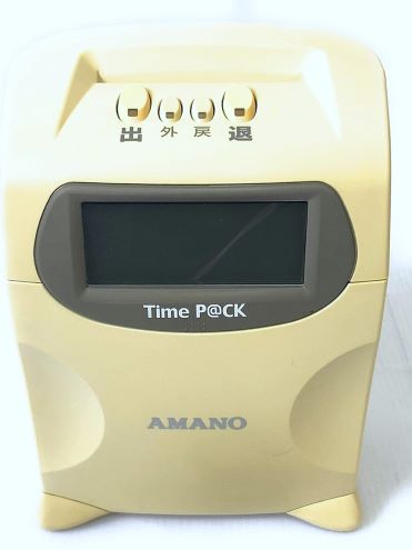 アマノ パソコン接続式タイムレコーダーTimeP@CK TimeP@CK(中古品)
