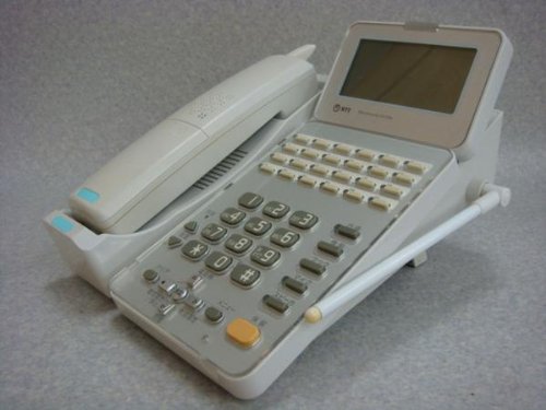 GX-(24)CCLSTEL-(2)(W) NTT αGX 24ボタンカールコードレススター電話機  ビジネスフ (中古品)
