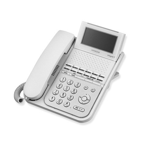 HITACHI/日立 integral-F(インテグラル) 標準電話機 ET-12iF-SD(W)※ホワイト [並行輸(中古品)