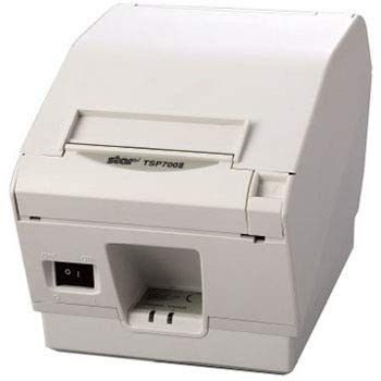 スター精密 サーマルプリンター ホワイト TSP743IIU-24J1 JP(中古品)