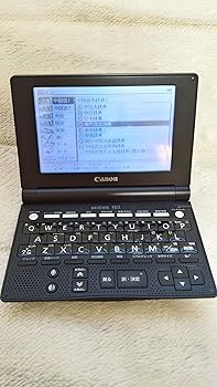 キヤノン WORDTANKV923 電子辞書(中古:未使用・未開封)
