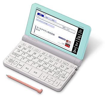 カシオ CASIO 電子辞書 エクスワード 中学生モデル XD-SR3800GN グリーン 170コンテン(中古品)