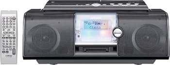 JVCケンウッド ビクター CD-MDポータブルシステム ブラック RC-L1MD-B(中古品)