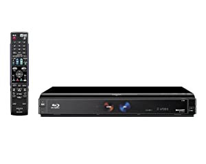 シャープ 500GB 2チューナー ブルーレイレコーダー HDMIケーブル付属 AQUOS BD-HDW25(中古品)