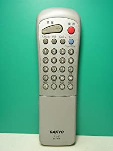 三洋電機 テレビリモコン RC-414(中古品)