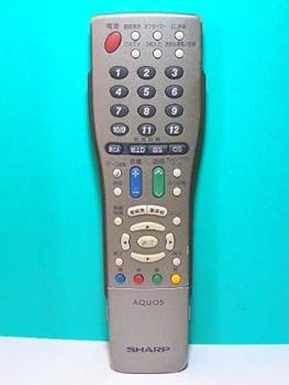 シャープ テレビリモコン GA464WJSA(中古品)