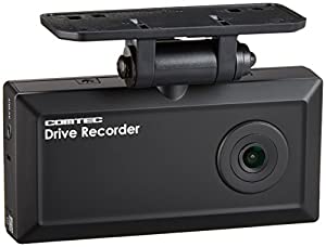 コムテック 日本製ドライブレコーダー HDR-101 +microSDHCカード(4GB)付 100万画素 HD 常時録画 衝撃録画(中古品)