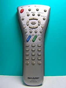 シャープ LCDTVリモコン GA170WJSA(中古品)