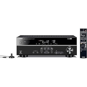 ヤマハ AVレシーバー 5.1ch/4K対応 ブラック RX-V377(B)(中古品)