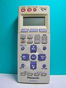 パナソニック ビデオリモコン EUR7906KBO(中古品)