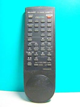 シャープ オーディオリモコン RRMCG0228AFSA(中古品)