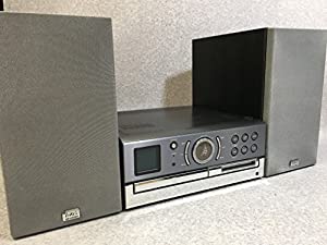 SHARP　シャープ　SD-CX9-H　グレー　1ビットデジタルシステム（1-BIT/CD/MDコンポ）（本体SD-CX9-HとスピーカーS(中古品)