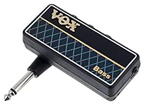 VOX ヘッドホンアンプ ベース amPlug2 Bass 小型 ケーブル不要 ベースに直接プラグ・イン 自宅練習に最適 電池駆動 (中古品)