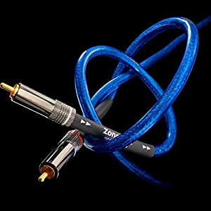 ゾノトーン RCAケーブル（1.0m・ペア）ZONOTONE 6NAC-GRANSTER 2000A 6NAC-GS2000A-1.0(中古品)