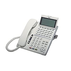DTZ-24PA-2D(WH)TEL NEC AspireUX アナログ停電デジタル多機能電話機(中古品)