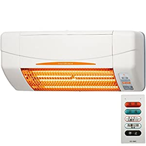 高須産業(TSK) 涼風暖房機 脱衣所・トイレ・小部屋用 非防水仕様 ホワイト SDG-1200GSM(中古品)