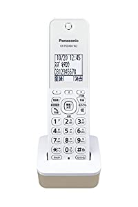 パナソニック 増設子機 1.9GHz DECT準拠方式 ホワイト KX-FKD404-W2(中古品)