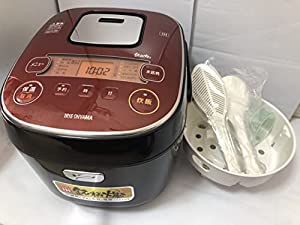 アイリスオーヤマ IHジャー炊飯器（一升炊き） ブラックIRIS OHYAMA 銘柄炊き KRC-IE10-B(中古品)