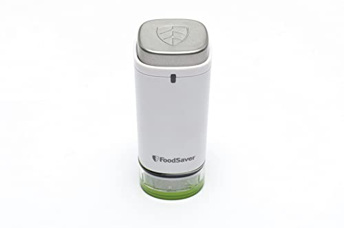 FoodSaver フードセーバー FS1196 真空パック機 ポータブル6点セット 白 コードレス(中古品)