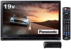 パナソニック 19V型 ポータブル 液晶テレビ プライベート・ビエラ ブラック UN-19CF10-K(中古品)