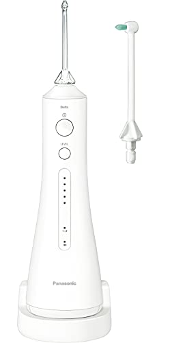 パナソニック 口腔洗浄器 ジェットウォッシャー ドルツ コードレス 白 EW-DJ53-W(中古品)