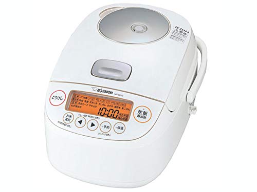 象印 圧力IH炊飯ジャー（5.5合炊き） ホワイト ZOJIRUSHI 極め炊き NP-BK10-WA(中古品)