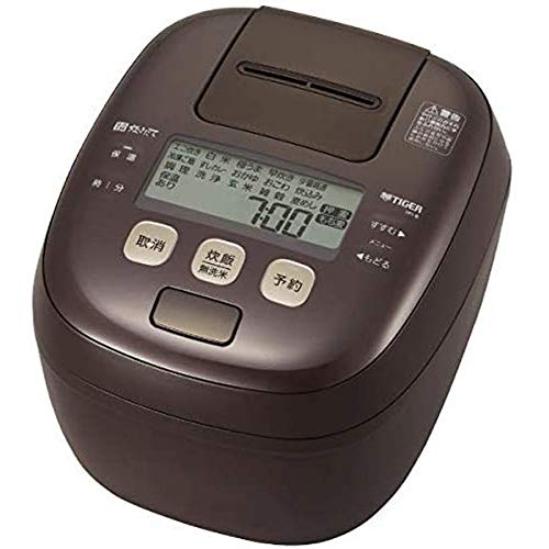 タイガー魔法瓶 JPI-B100-TP(ディープブラウン) 炊きたて ご泡火炊き 圧力IHジャー炊 (中古品)