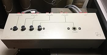 ラックスマン スピーカーセレクター (1台 シルバーグレー W:240xD:95xH:65mm 750g) AS-5III(中古品)