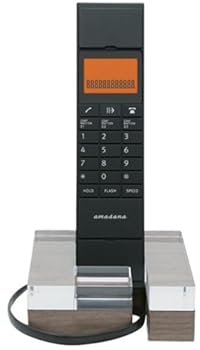 amadana DU-119-B 電話機(ベーシックタイプ) ブラック(中古品)