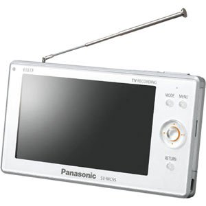 パナソニック 4V型 液晶 テレビ プライベート・ビエラ SV-MC55-W(中古品)