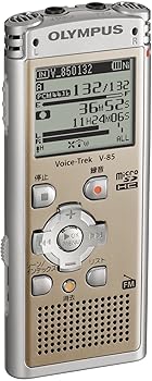 OLYMPUS ICレコーダー Voice-Trek 8GB リニアPCM対応 GLD ゴールド V-85(中古品)