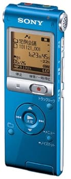 SONY ステレオICレコーダー 2GB UX512 ブルー ICD-UX512/L(中古品)