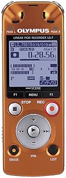 OLYMPUS ICレコーダー Voice-Trek 4GB リニアPCM対応 ORG オレンジ LS-7(中古:非常に良い)