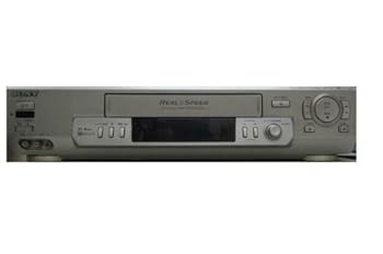 SONY VHSビデオデッキ ソニー SLV-R550 リモコン付き(中古品)