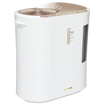 アイリスオーヤマ 加湿器 強力ハイブリッド式 イオン発生装置搭載 ゴールド SPK-1500Z-N 加湿量1500ml(中古品)