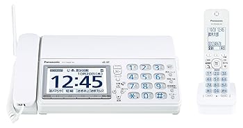 パナソニック おたっくす デジタルコードレスFAX 子機1台付き 迷惑防止機能搭載 ホワ (中古品)