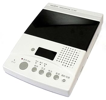 タカコム AT-600 マイクロカセット式 留守番電話装置(中古品)