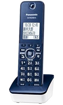パナソニック 増設子機 1.9GHz DECT準拠方式 ネイビーブルー KX-FKD508-A(中古品)