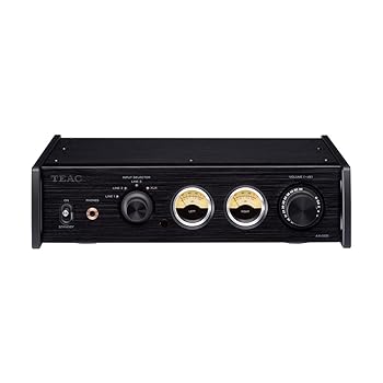 TEAC(ティアック) AX-505-B プリメインアンプ XLRバランス入力搭載 ブラック(中古品)