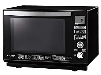 シャープ 簡易スチームオーブンレンジ 23L ブラック系SHARP 過熱水蒸気オーブンレンジ RE-F23A-B(中古品)