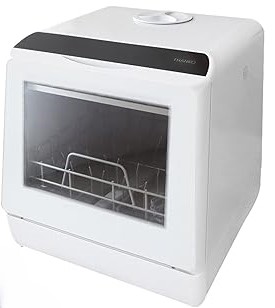 THANKO 水道いらずのタンク式食器洗い乾燥機 「ラクア」 (ホワイト) 2カラー(中古品)