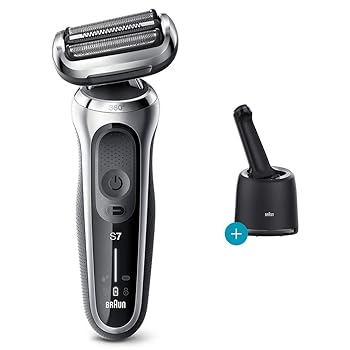 7ブラウン メンズ電気シェーバー シリーズ7 /シルバー/洗浄器付きモデル 70-S7000cc 3(中古品)