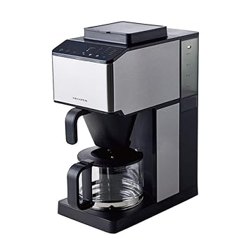 レコルト コーン式全自動コーヒーメーカー RCD-1 recolte Grind & Brew Coffee Maker (シルバー)(中古品)