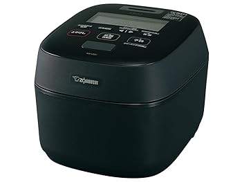 象印マホービン 炊飯器 4合炊き 炎舞炊き 濃墨 NW-US07-BZ(中古品)