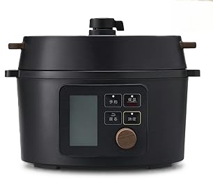 アイリスオーヤマ 電気圧力鍋 3L KPC-MA3-B ブラック+発芽玄米 1.5kg(中古品)