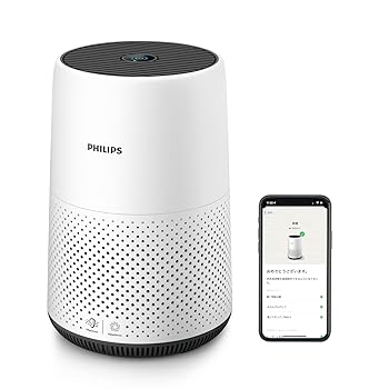 PHILIPS (フィリップス) 空気清浄機 AC0850 卓上 小型 HEPA フィルター 30畳対応 コン(中古品)